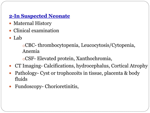 TORCH Infection in neonate (newborn) | PPTX | Pregnancy | Reproductive ...