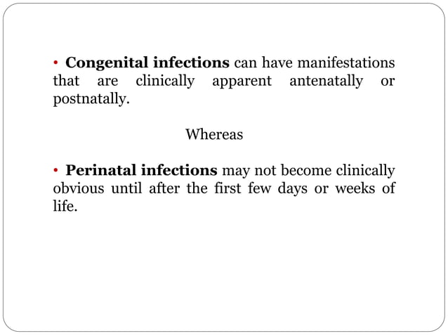 TORCH Infection in neonate (newborn) | PPTX | Pregnancy | Reproductive ...