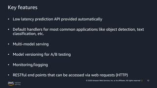 Deploy PyTorch models in Production on AWS with TorchServe | PDF ...