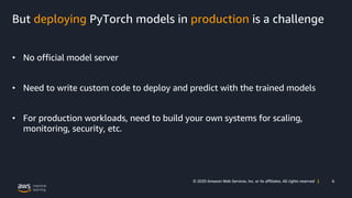 Deploy PyTorch models in Production on AWS with TorchServe | PDF | Cloud Computing | Internet