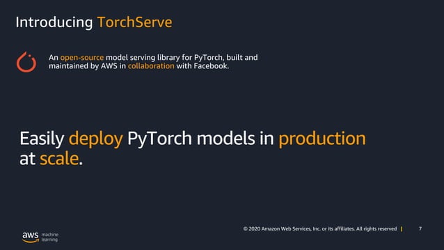 Deploy Pytorch Models In Production On Aws With Torchserve Pdf Cloud Computing Internet