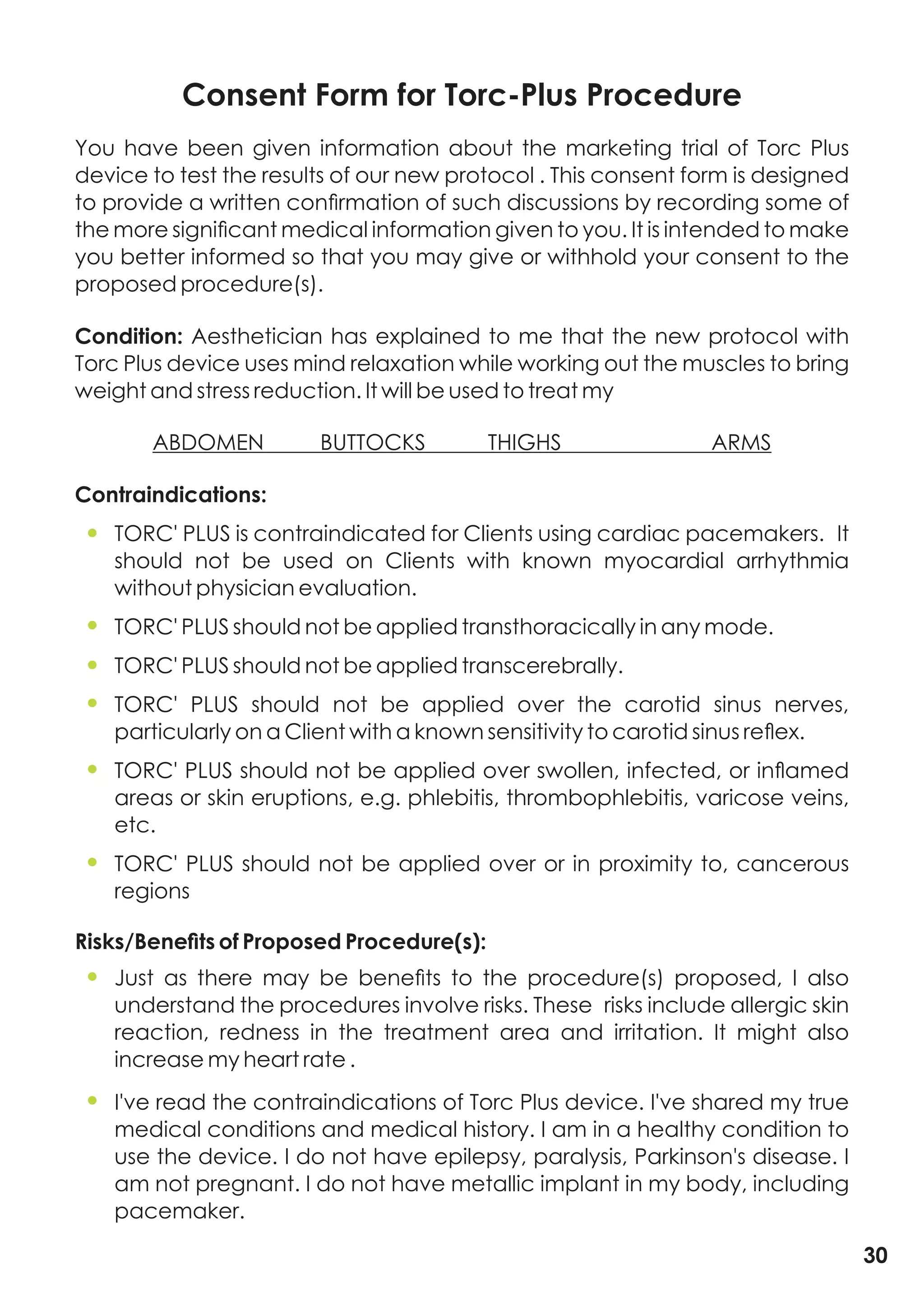 Torc plus training manual | PDF