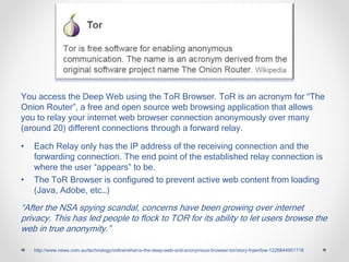 ToR - Deep Web | PPT