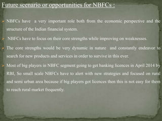 To recognize the nbfc loan market | PPT