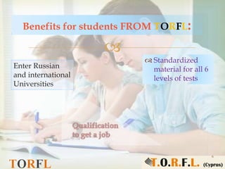 TORFL RUSSIAN LANGUAGE EXAM | PPTX