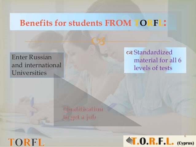 TORFL RUSSIAN LANGUAGE EXAM