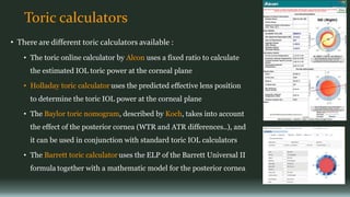 Toric IOls | PPTX