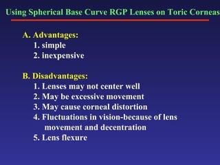 Toric rgp fit | PPT