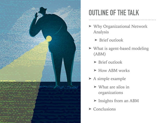 Organizational Network Analysis And Agent Based Modeling Ppt