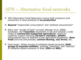 Food as responsible innovation | PPT