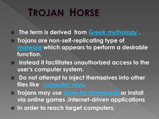 Torjan horse virus | PPTX
