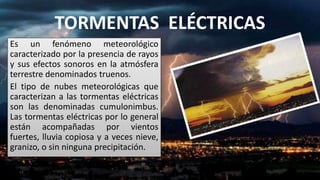 Tormentas fenómenos-y-nubes | PPTX