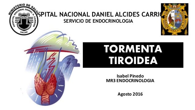 Tormenta tiroidea