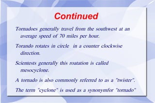 Tornado | PPT