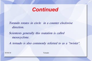 ramana tornado | PPT