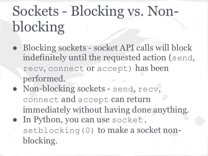 Tornado Web Server Internals