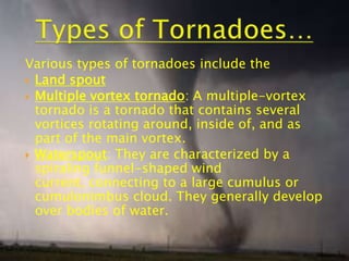 Tornadoes | PPTX