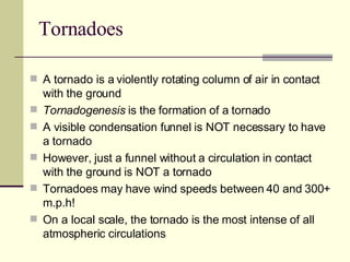 Tornado Presentation | PPT