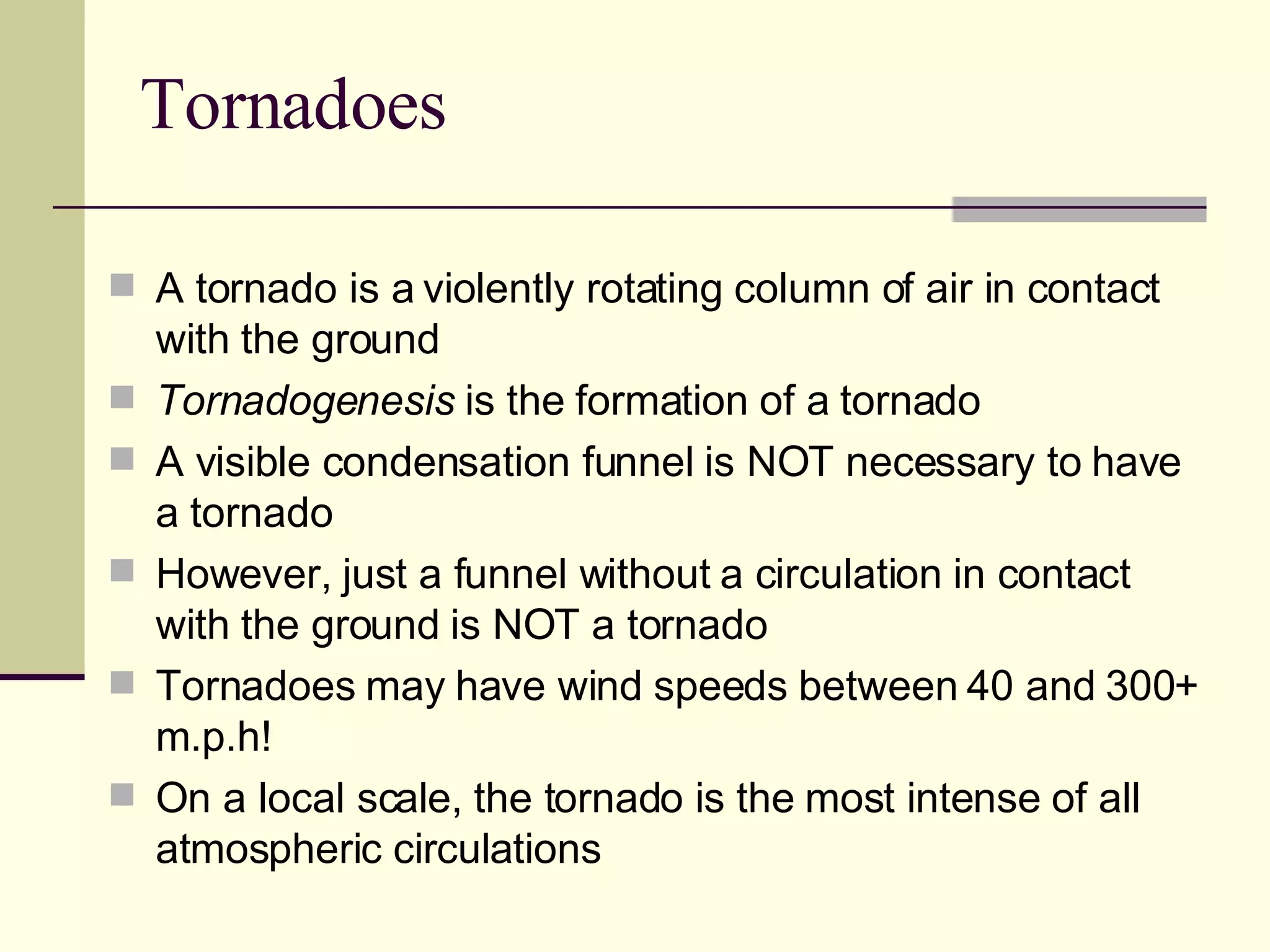 Tornado Presentation | PPT