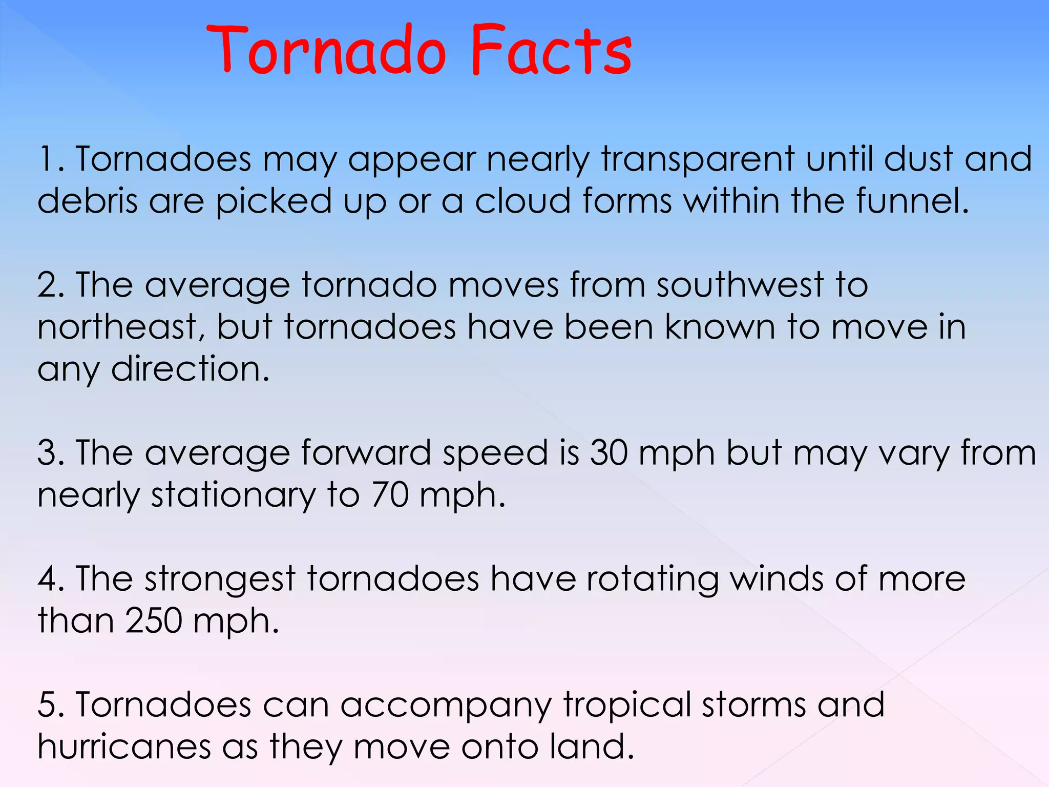 Tornado disaster management | PPTX