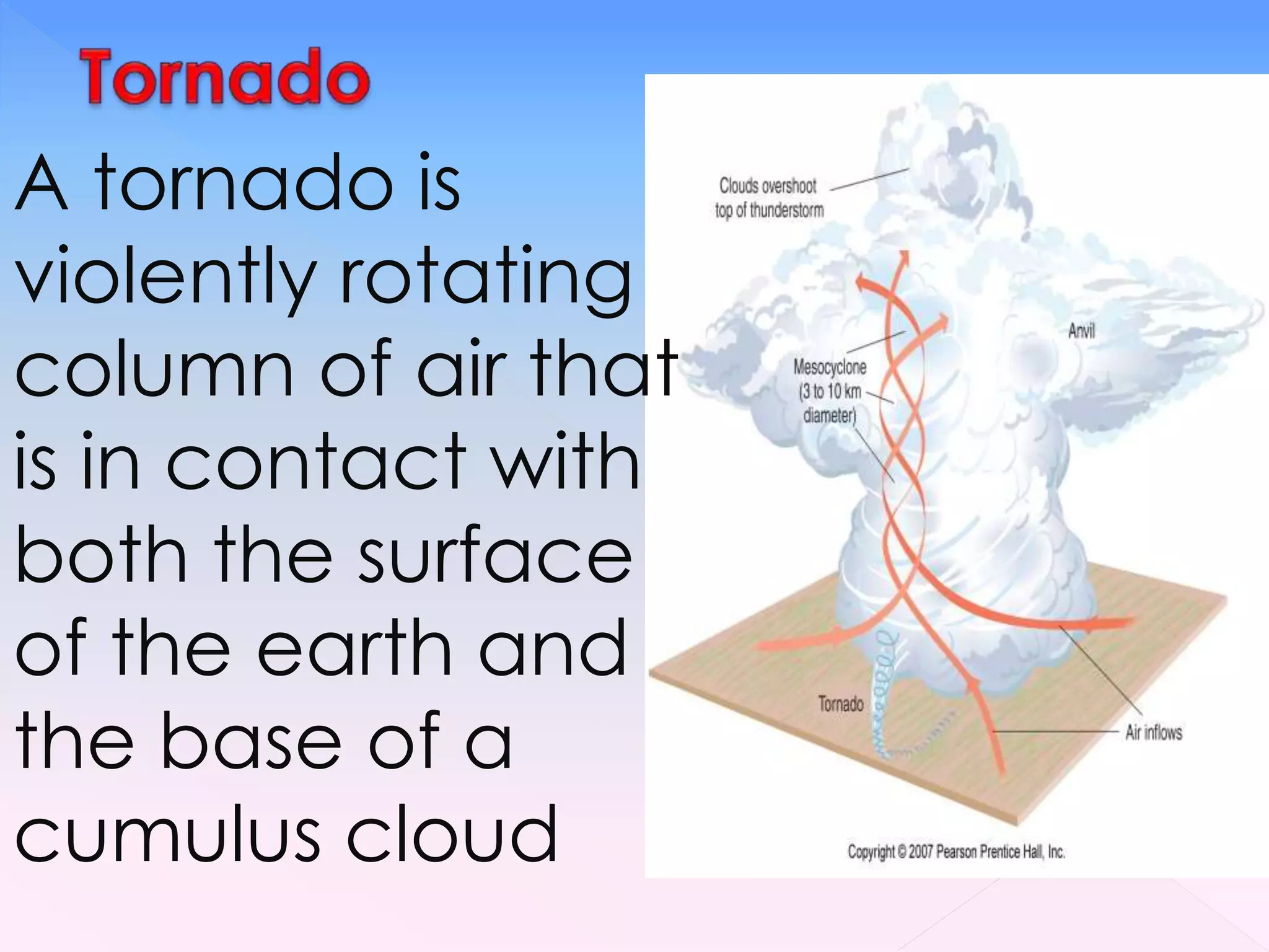 Tornado disaster management | PPTX
