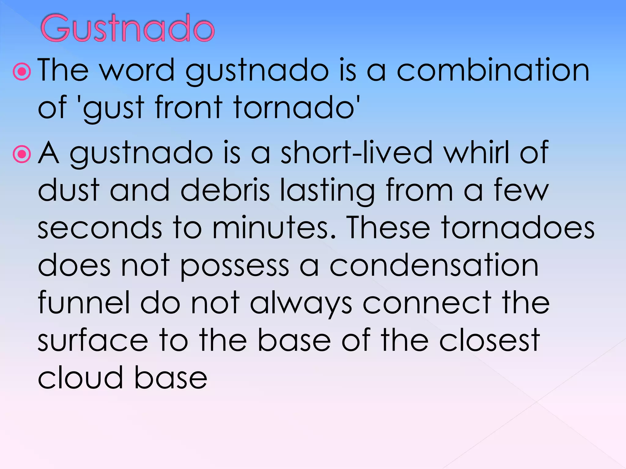 Tornado disaster management | PPTX