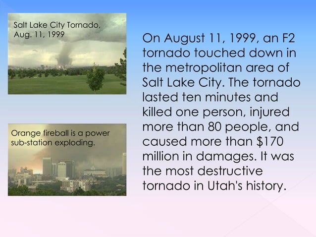 Tornado disaster management | PPTX | Weather | Science