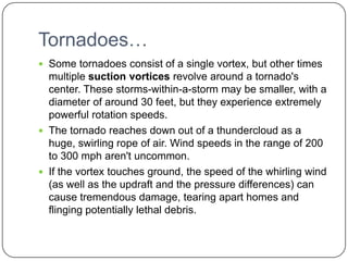 Tornadoes | PPTX
