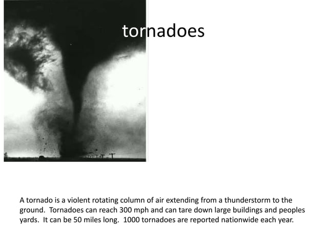Tornadoes | PPT