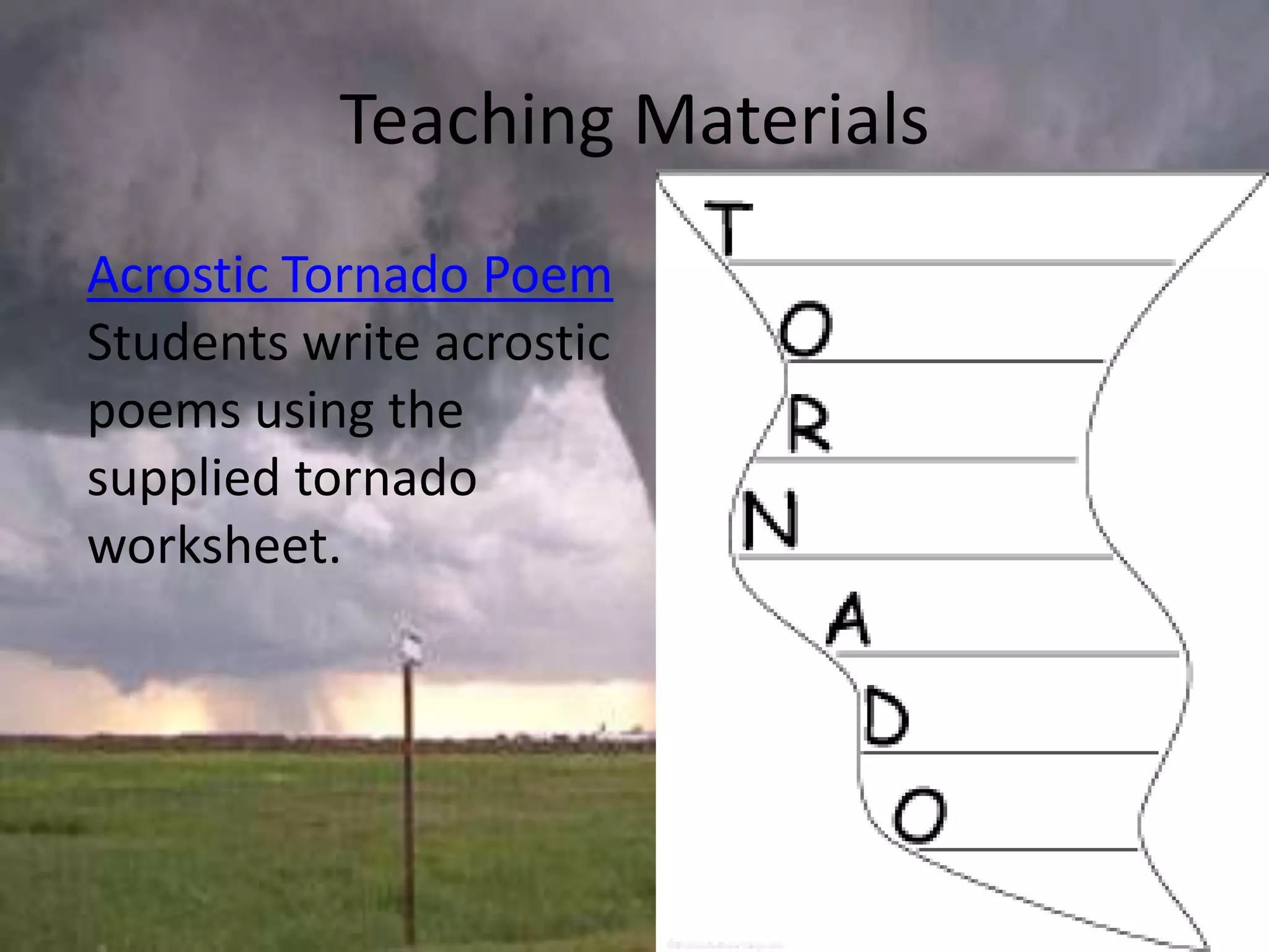 Tornadoes | PPTX