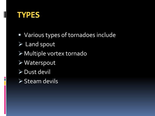 Tornadoes natural disaster | PPT