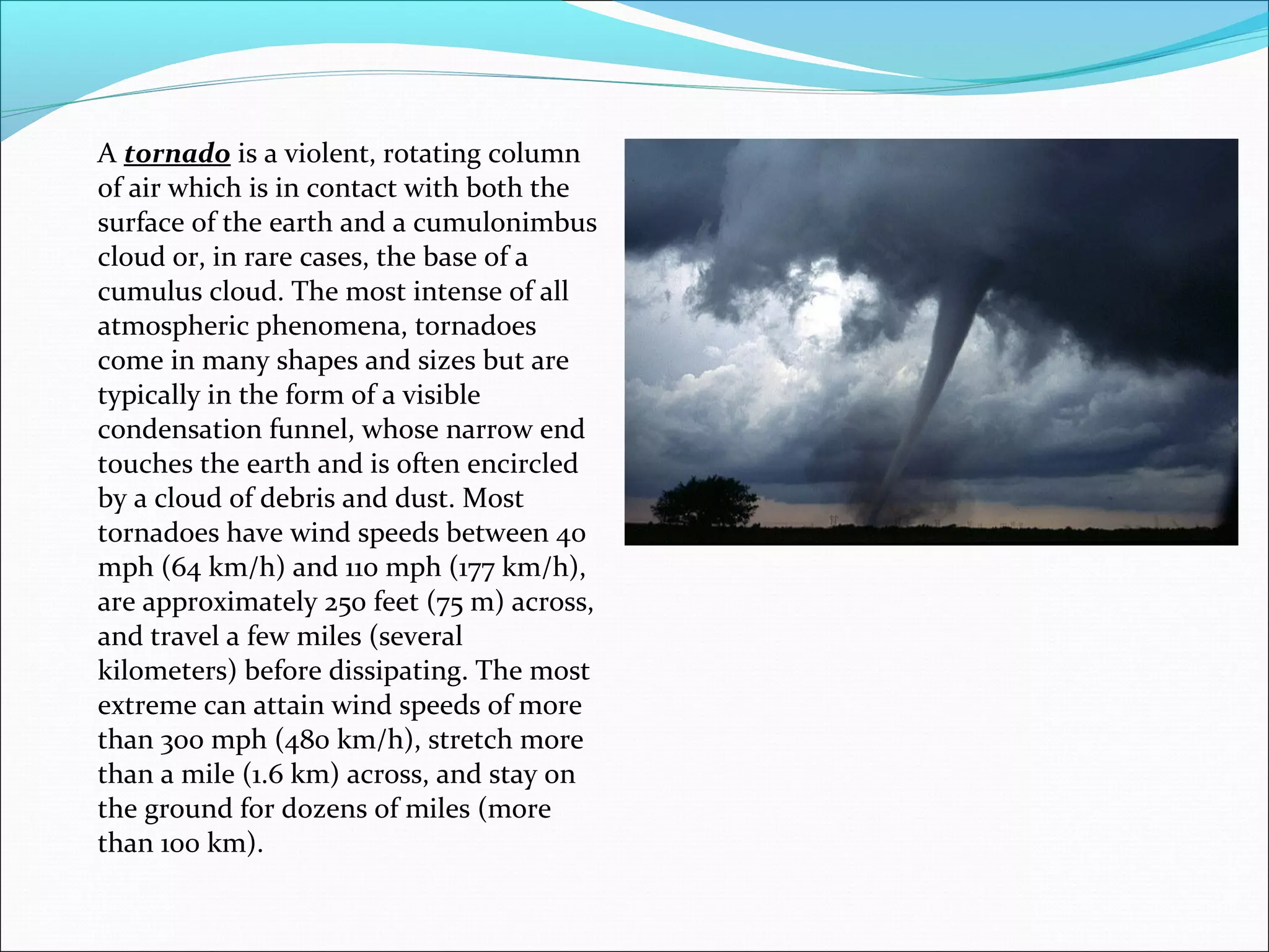 Tornadoes and hurricanes | PPT