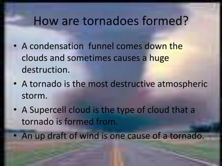 Tornadoes | PPTX
