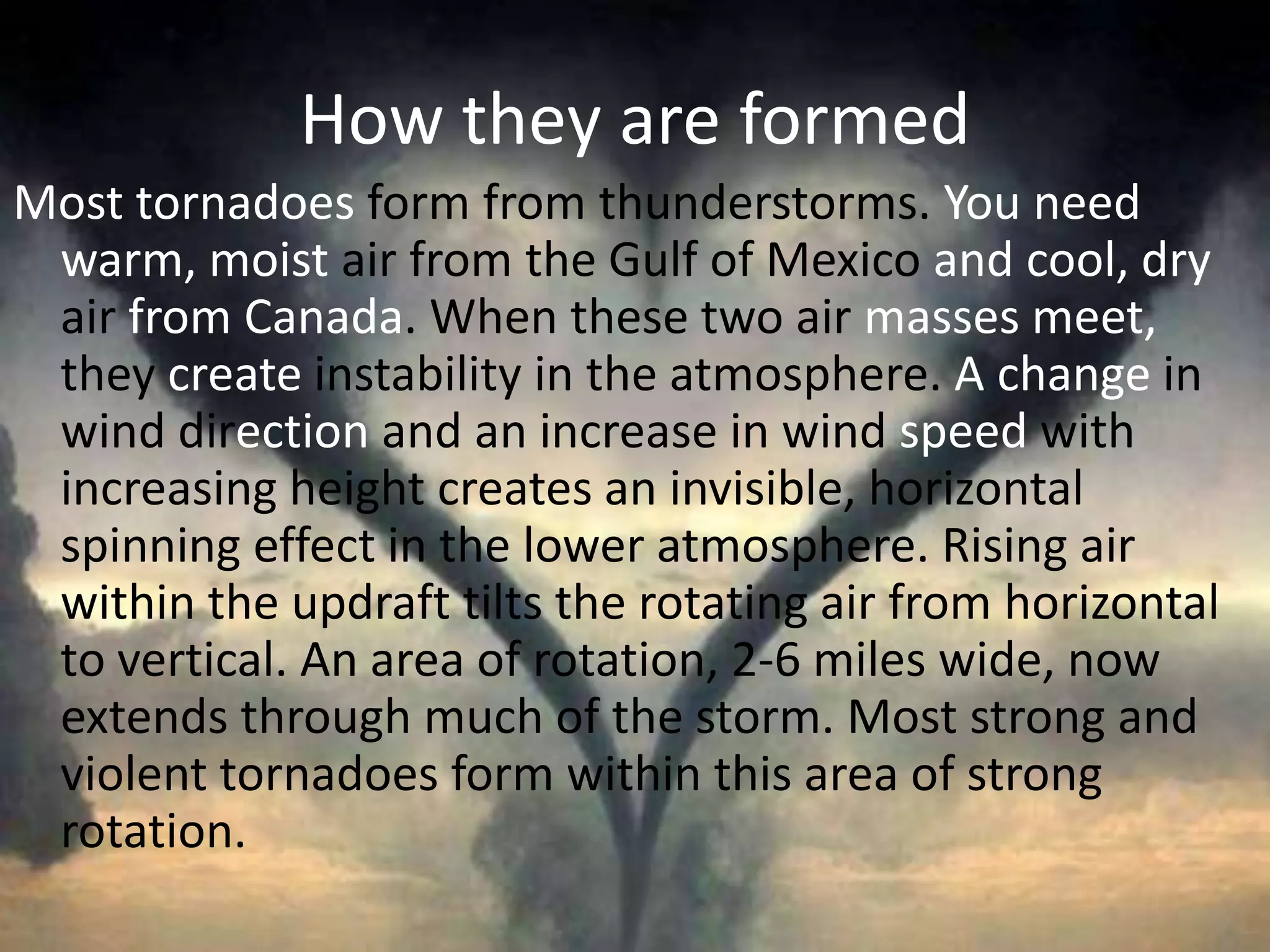 Tornadoes & hurricanes | PPTX