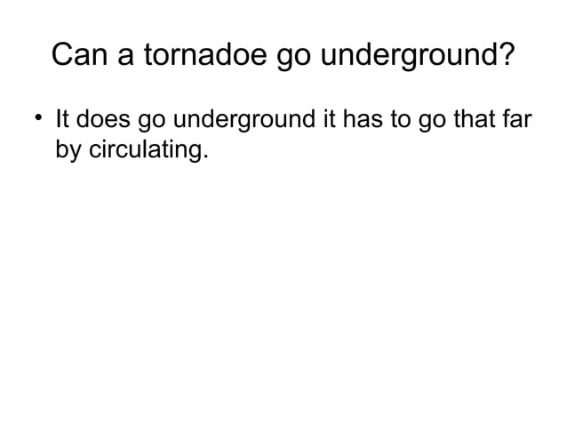 Tornadoes research project | PPT