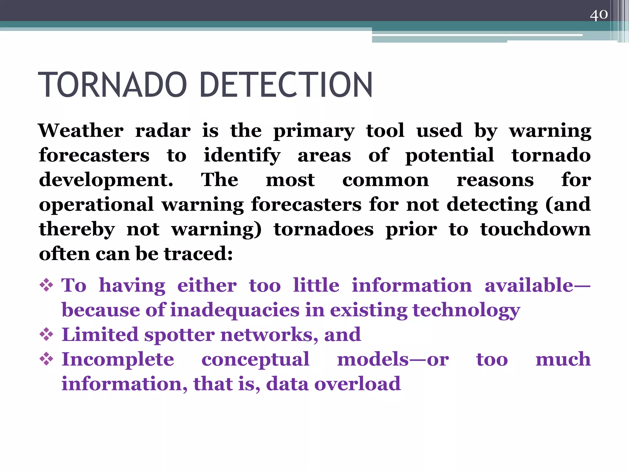 Tornado: Local Disaster but National Concern | PPTX