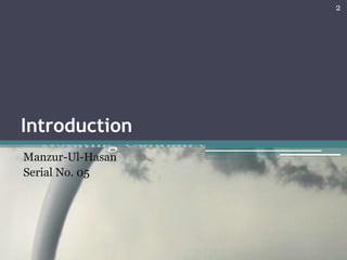 Tornado: Local Disaster but National Concern | PPTX