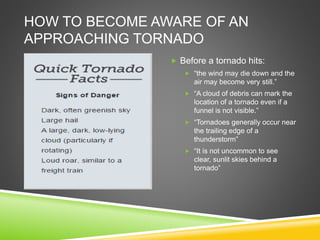 Tornado presentation | PPTX