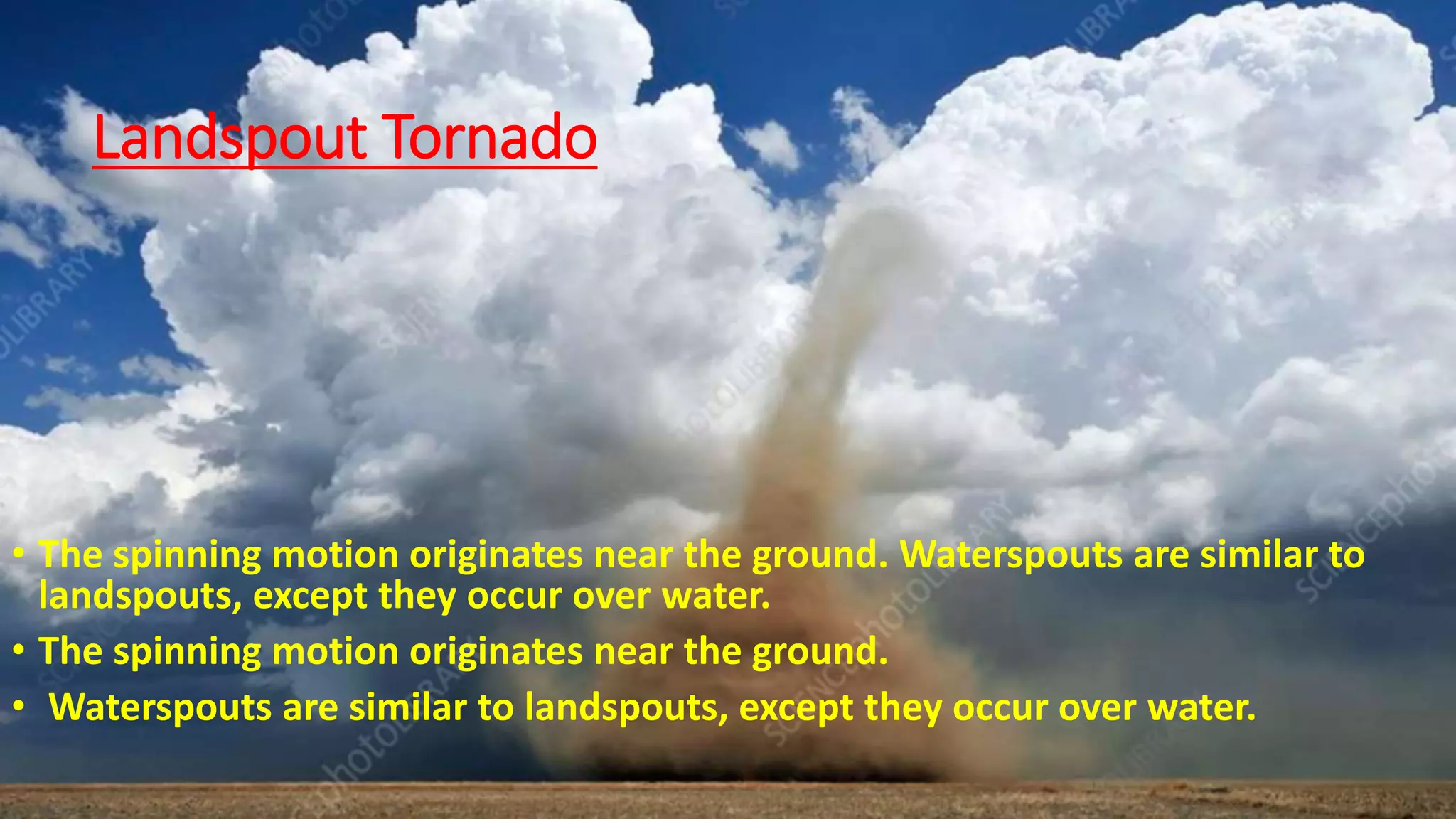 Tornado Presentation , Formation of tornado , Causes , Types , Mitigation of tornado | PPTX