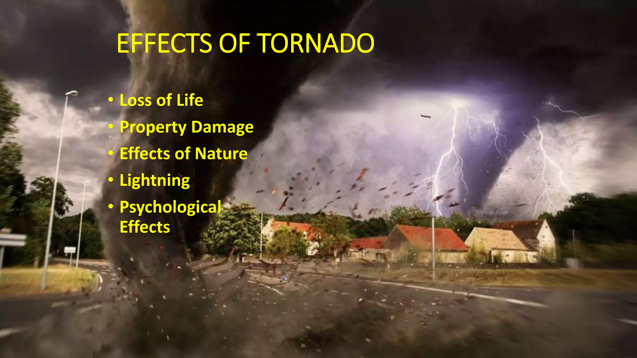 Tornado Presentation , Formation of tornado , Causes , Types , Mitigation of tornado | PPTX