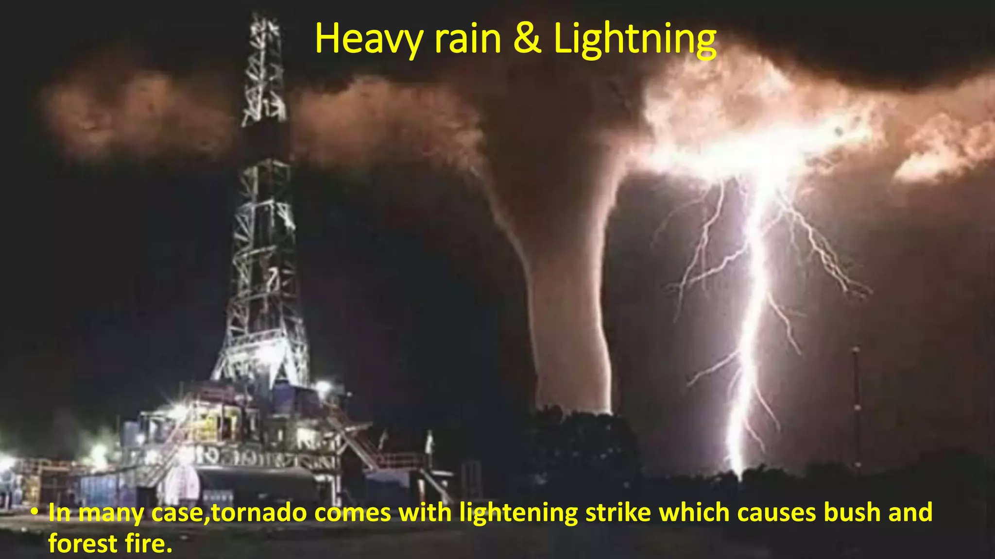 Tornado Presentation , Formation of tornado , Causes , Types , Mitigation of tornado | PPTX