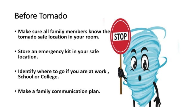 Tornado Presentation , Formation of tornado , Causes , Types ...