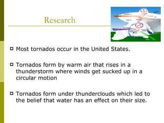 Tornado trouble | PPT | Weather | Science