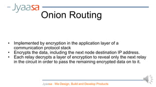 Tor network | PPTX | Computer Networking | Computing