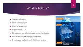 Tor Network | PPTX | Computer Networking | Computing