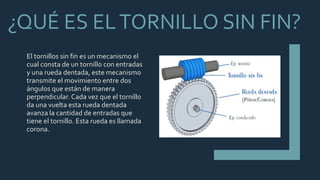 Tornillo sin fin y rueda helicoidal 9-3.pptx
