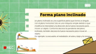 Tornillo y plano inclinado | PDF