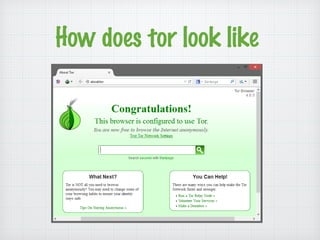 Hacking Tor ( How does Tor work ?) | PPT