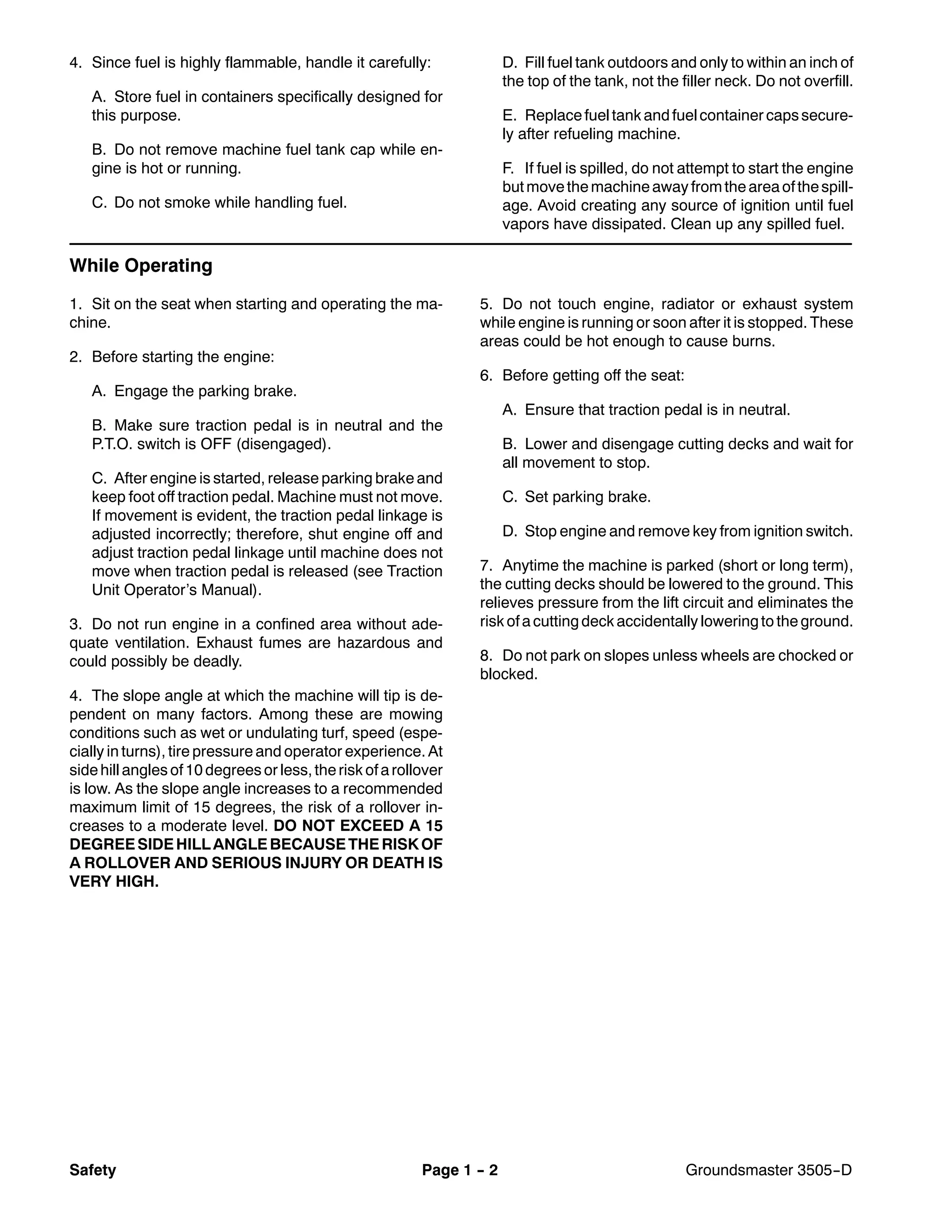 Toro groundsmaster 3505 d service repair manual | PDF