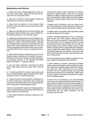 Toro groundsmaster 4300 d service repair manual | PDF